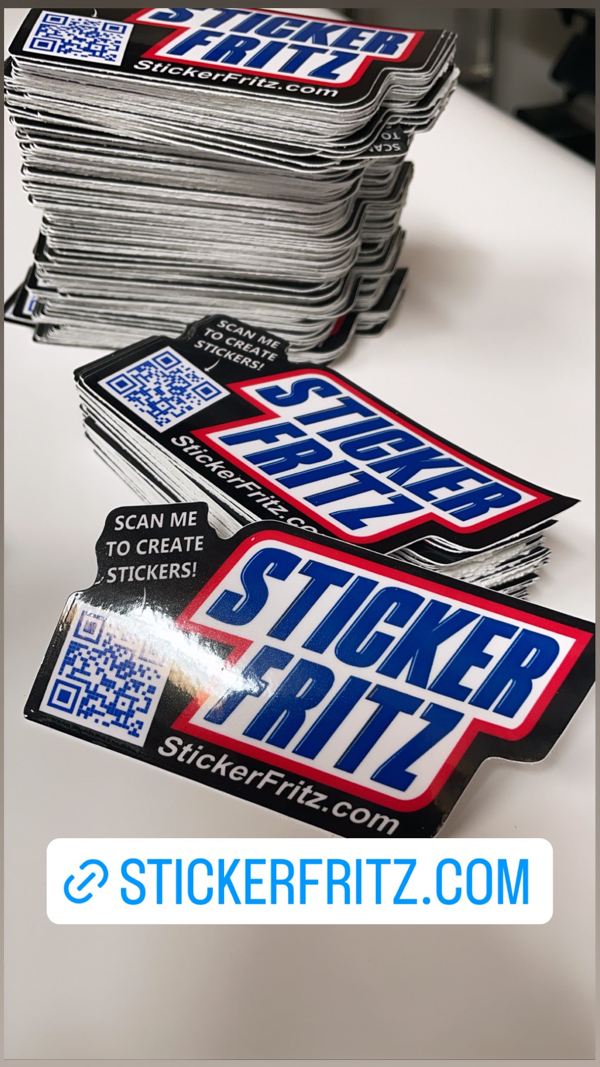 QR Code Stickers – Sticker Fritz